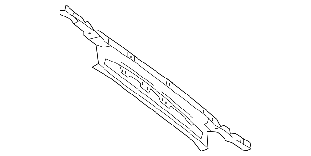 213-610-31-02 - Floor Cross-Member 2017-2023 Mercedes-Benz | Mercedes ...
