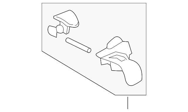 2018-2021 Chevrolet Camaro Release Handle 84139980 | GMPartsDirect.com