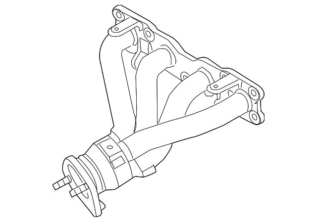 Hyundai - 28511-2G000 - Exhaust Manifold - 2009-2010 Hyundai Sonata ...