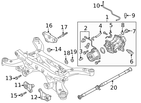 Axle & Differential for 2023 Mazda CX-5 | RealMazdaParts.com