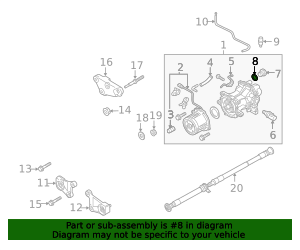 1990-2025 Mazda Drain Plug Washer 9956-41-800 | OEM Parts Online