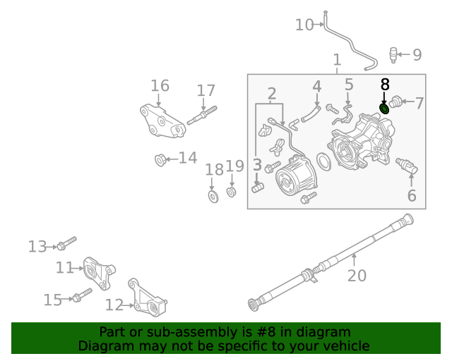 9956-41-800 - Drain Plug Washer - 1990-2024 Mazda | Mazda Swag