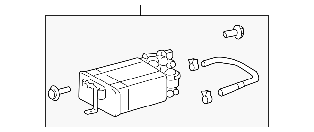 77740-0E020 - Vapor Canister - 2005-2013 Toyota Highlander ...
