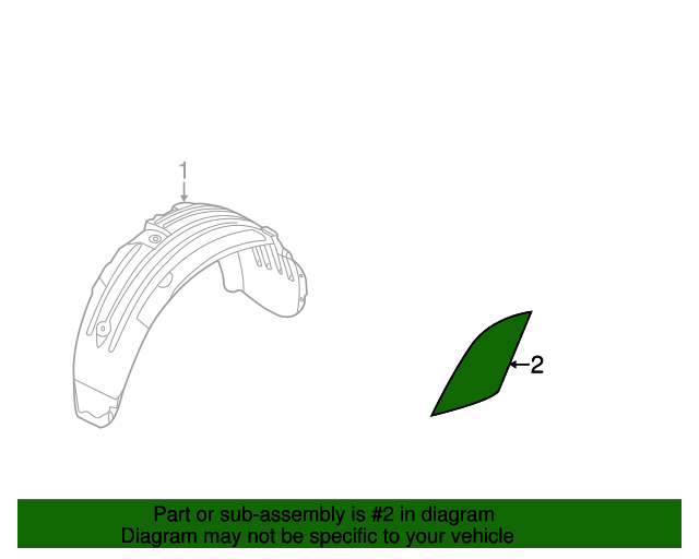 84126-B2000 - Stone Guard 2014-2019 Kia | Kia.Parts Store