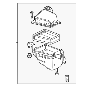 42712664 - Air Cleaner Assembly 2020-2024 GM | AutoNation Parts