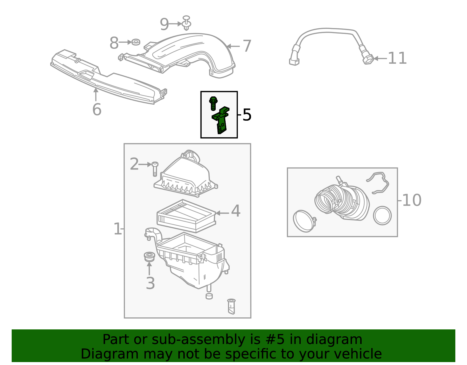 2023-2025 GM Air Mass Sensor 12729015 GM | GMPartsDirect.com