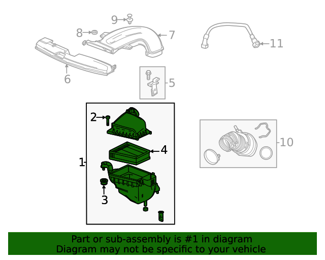 42712664 - Air Cleaner Assembly 2020-2024 GM | AutoNation Parts