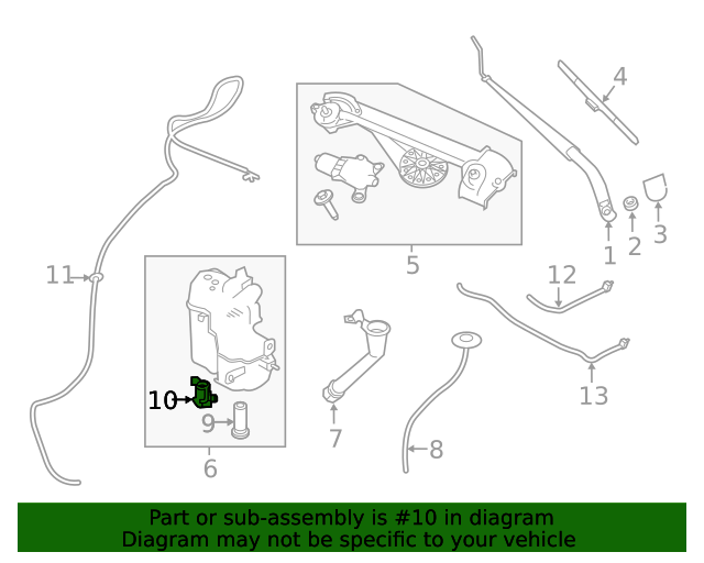 2019-2024 Nissan Altima Washer Pump 28920-6CA1A | Ziegler Nissan of ...