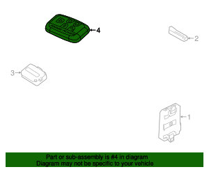 2018-2023 Land Rover Keyless Entry Transmitter LR116873 | Land Rover ...