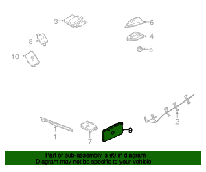 65209187798 - 2007-2013 BMW Antenna Amplifier (65-20-9-187-798) | BMW ...