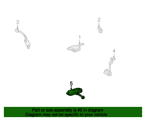 2002-2006 Lexus SC430 TPMS Sensor 42607-24021 | OEM Parts Online