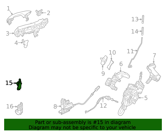 167-730-43-00 - Upper Hinge 2020-2023 Mercedes-Benz | Mercedes-Benz USA ...