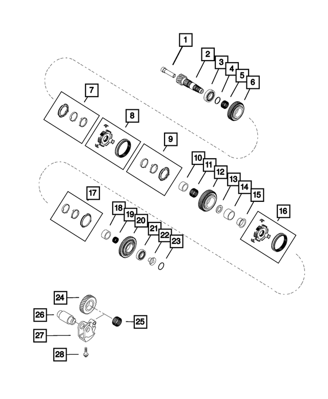 MOPAR SYNCHRONIZER HUB - 68319804AA - 68319804AA | Mopar Online Parts