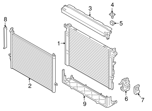 Radiator & Components for 2018 BMW 530i | BMWPartsDirect.com