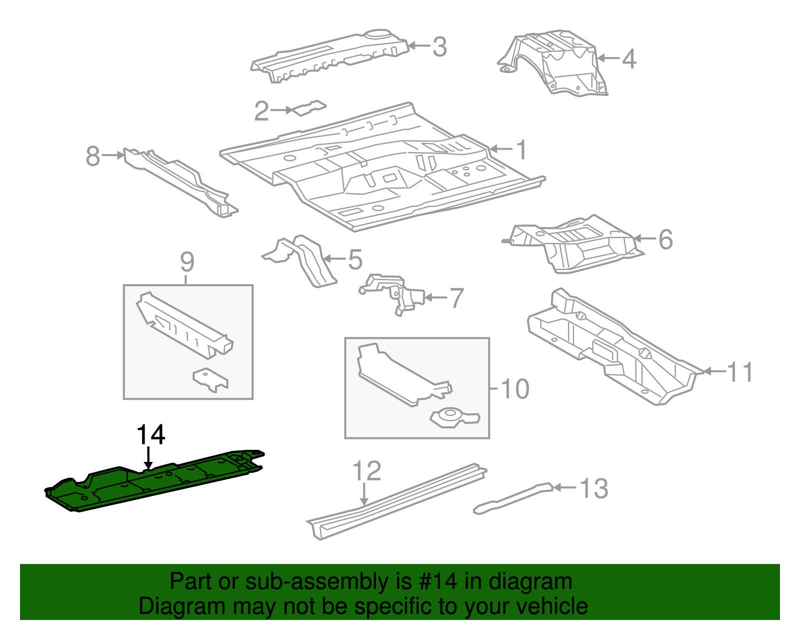 2012-2018 Toyota Under Cover 58398-06030 | OEM Parts Online