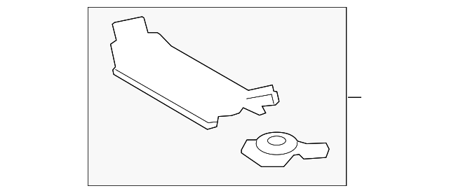 2012-2018 Toyota Floor Cross-Member 57453-06060 | Toyota Parts Center