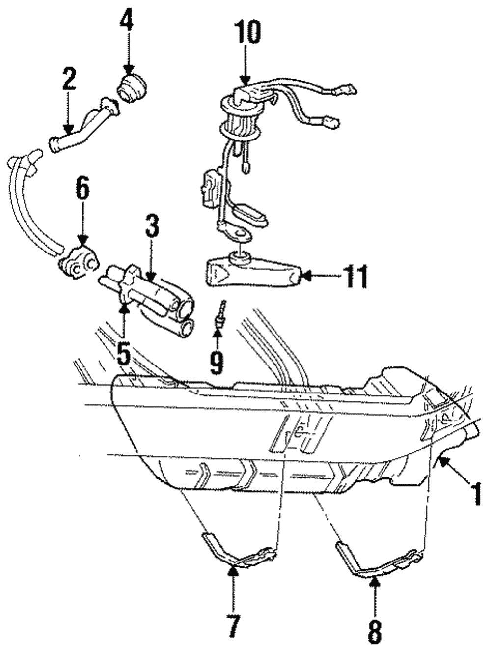 1998-2000 GM Fuel Pump Module Kit with Sender and Seal 19369922 GM ...