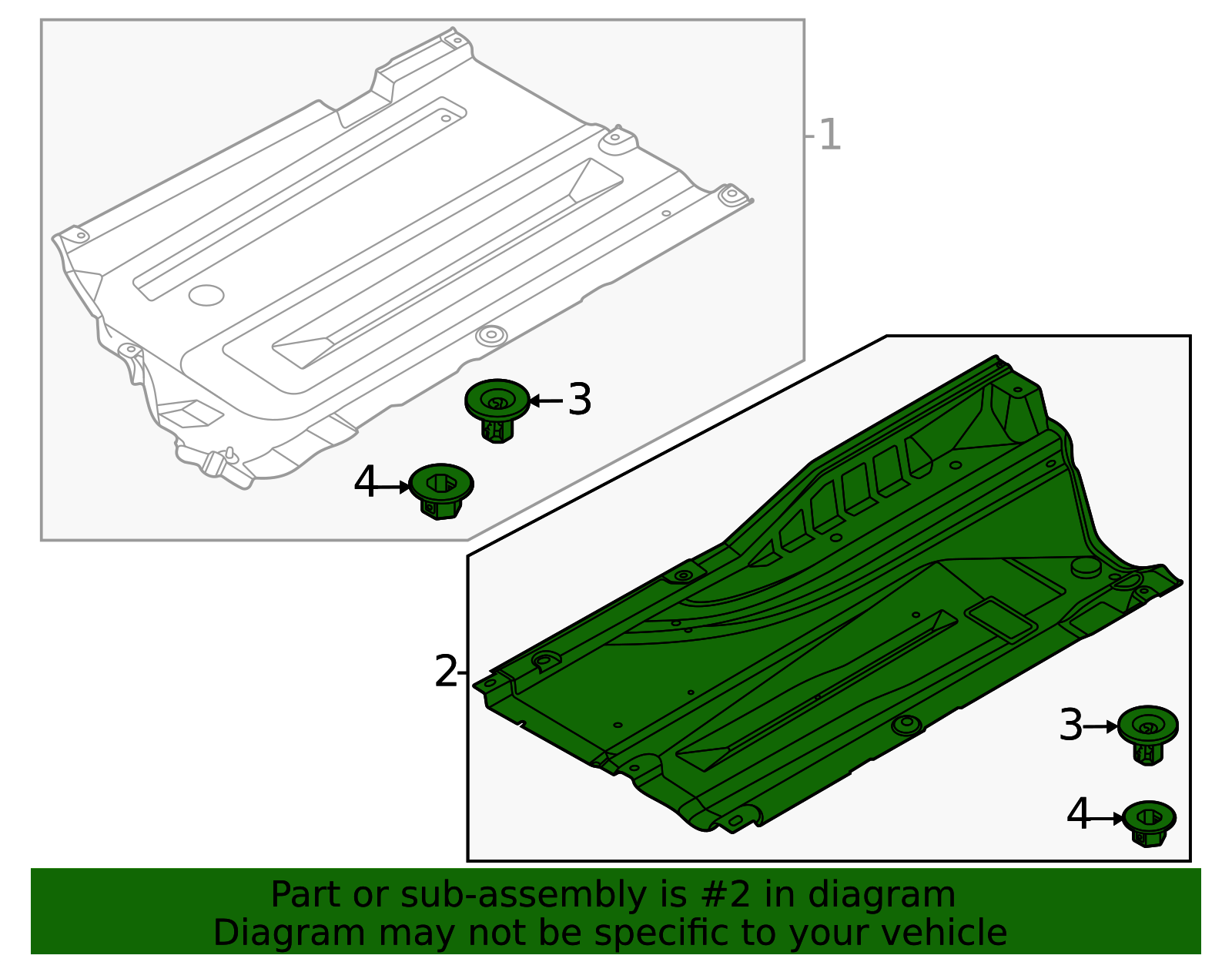 2021-2025 Kia K5 | Under Cover | 84237-L0000 | Kia Auto Parts