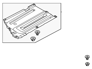 2021-2024 Kia K5 Under Cover 84217-L1000 | GetOEMParts.com