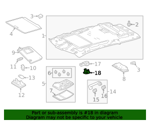 2018-2022 Lexus Microphone Case 86255-78010-A0 | OEM Parts Online