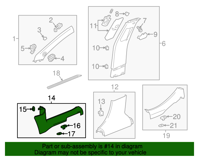 23247257 GM Front Sill Plate | GM Parts Store