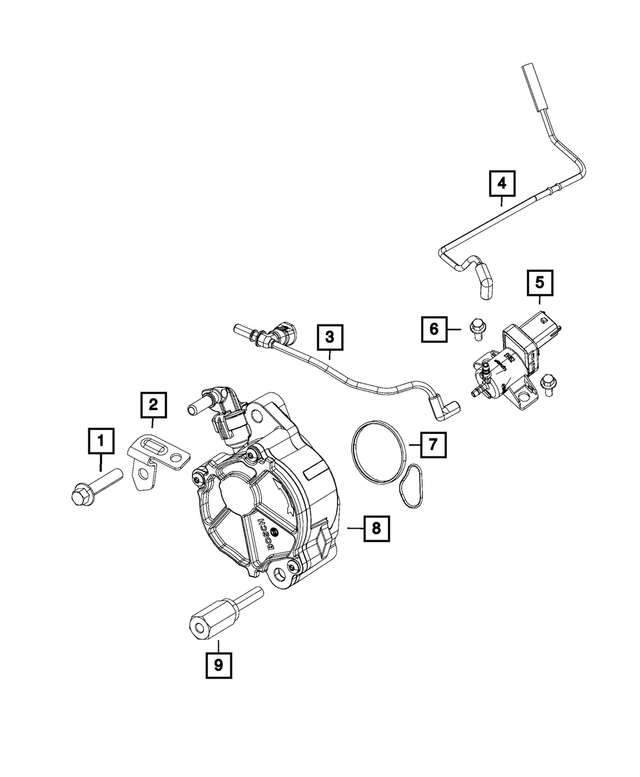 2014-2020 Mopar Stud, Mounting 68148182AA | Mopar Estores