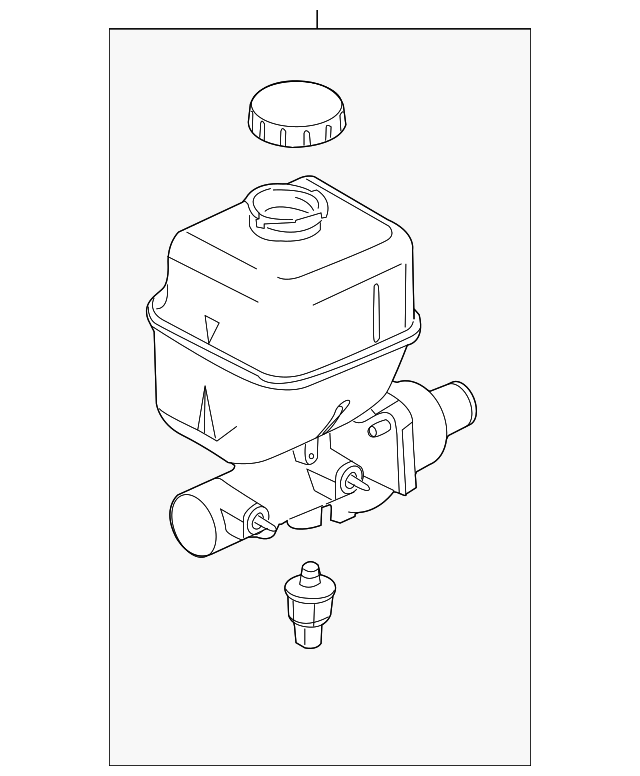 2013-2016 Ford Master Cylinder DC3Z-2140-B | OEM Parts Online