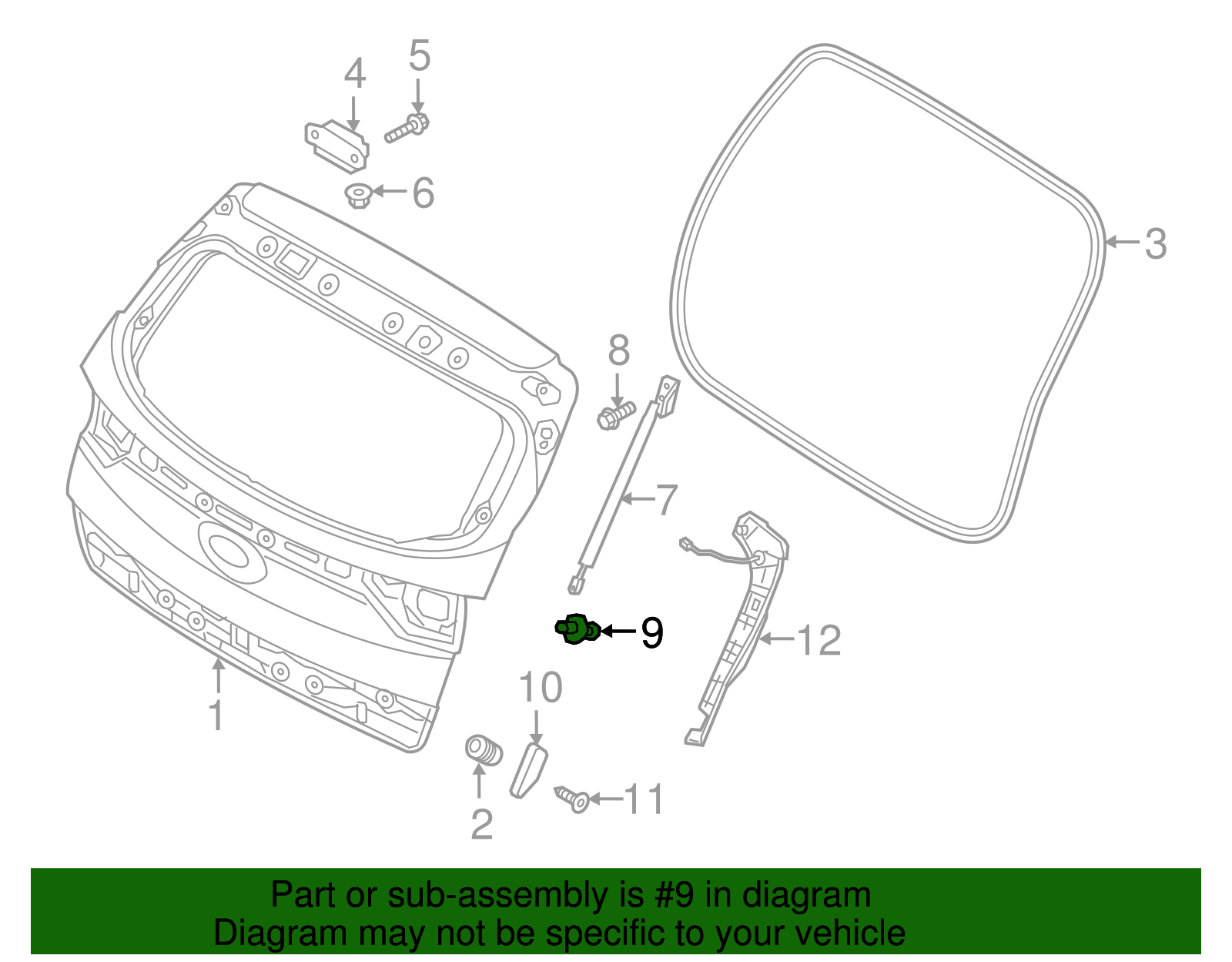 81163-D9100 - Ball Stud 2017-2022 Kia Sportage | Kia.Parts Store