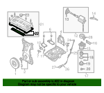2006-2013 Mazda Valve Cover Gasket L3K9-10-230 | TascaParts.com