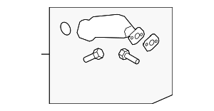Passenger Side 3-Way Catalytic Converter with Flange, Gasket, Studs ...