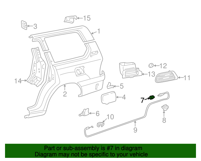 77377-60010 - Lock Retainer - 1998-2007 Toyota Land Cruiser | Lithia ...