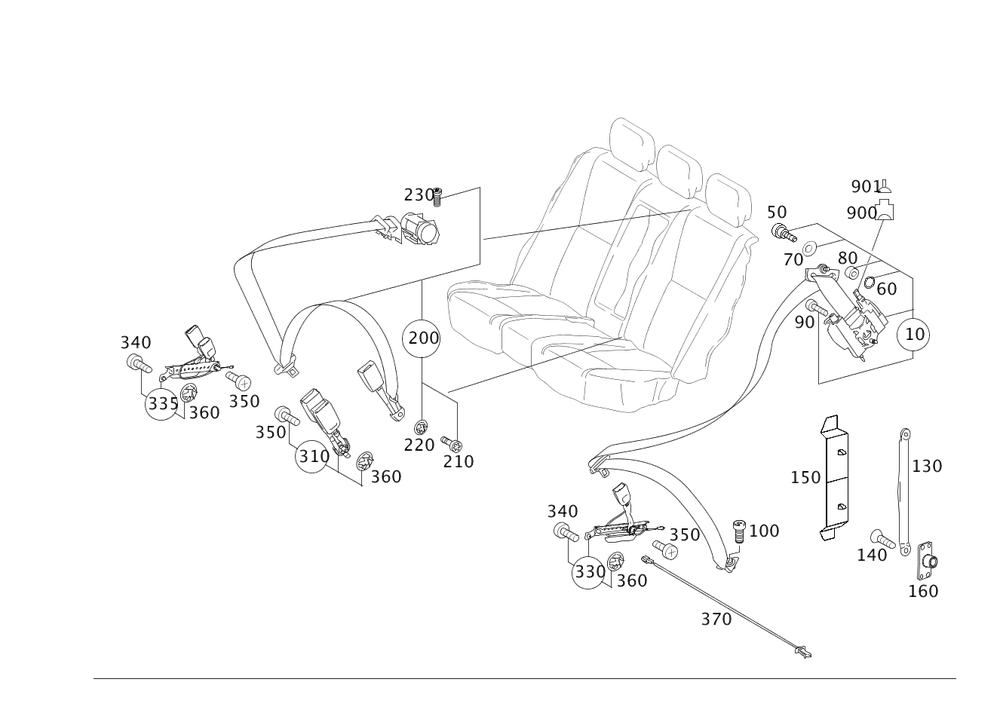 000000-004036 - Hexalobular Screw 1954-2026 Mercedes-Benz | Mercedes ...