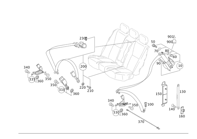 220-868-00-22 - Guide 1994-2013 Mercedes-Benz | Mercedes-Benz USA Parts