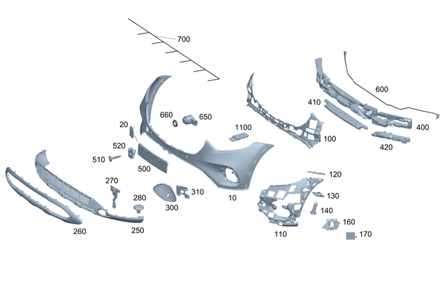 254-885-40-01 - Cover 2023-2024 Mercedes-Benz | Mercedes-Benz USA Parts