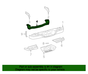 52043-0C030 - Reinforcement - 2003-2006 Toyota Tundra | Nucar Toyota of ...