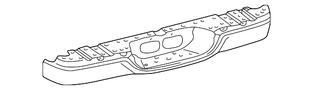 52151-0C902 - Rear Bumper - 2003-2006 Toyota Tundra | OEM Genuine ...