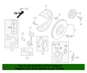 2016-2025 Volvo ABS Sensor 32279594 | TascaParts.com