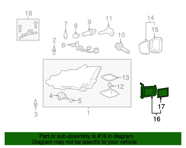 2006-2015 Lexus Outer Cover 81135-53240 | AutoNation Parts