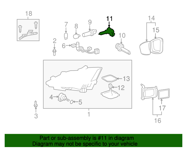 1992-2020 Lexus Bulb 90981-13046 | Lexus Direct parts