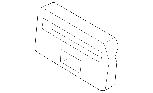 2006-2009 Lincoln OEM NEW 2006-2009 Lincoln Zephyr Bracket - License ...