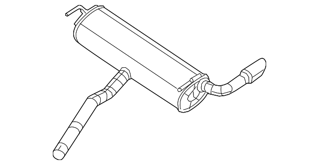 Muffler 68287308AB | TascaParts.com
