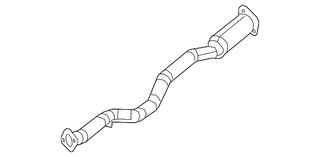 2019-2020 Jeep Cherokee Front Pipe - Driver's Side (LH) 68289187AB ...
