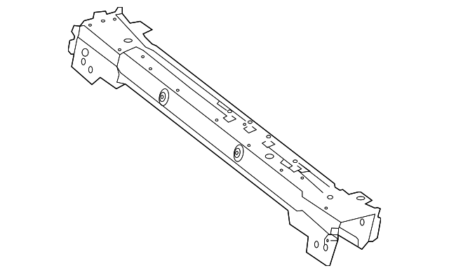 117-610-00-17 - Cross-Member 2014-2019 Mercedes-Benz | Mercedes-Benz ...