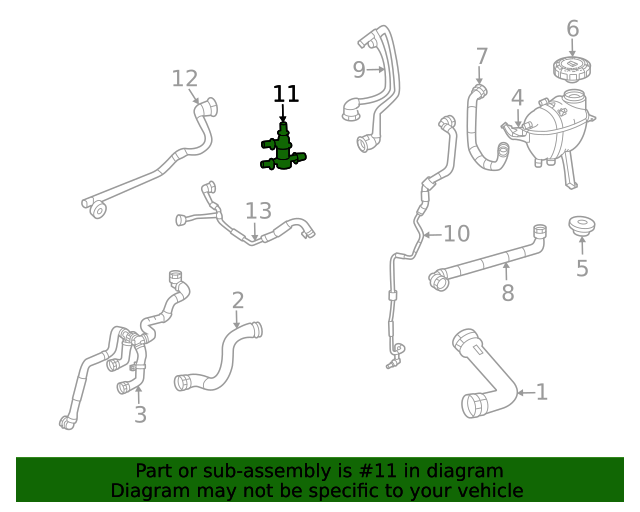 000-506-10-00 - Shut-Off Valve 2016-2022 Mercedes-Benz | Mercedes-Benz ...