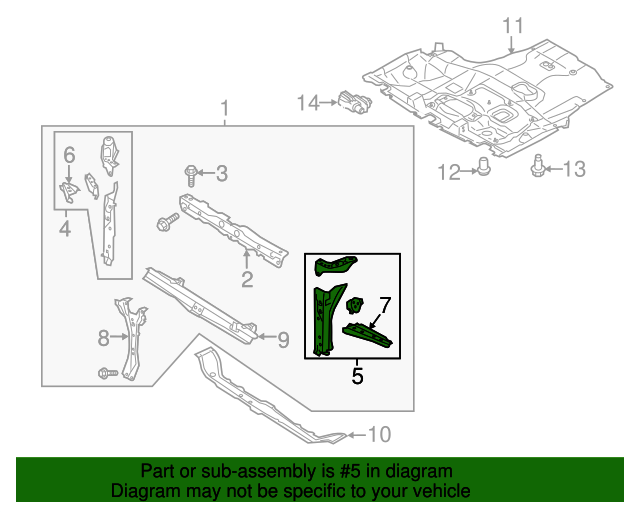 2015-2019 Subaru OEM NEW 15-2019 Subaru Legacy Outback Panel Complete ...