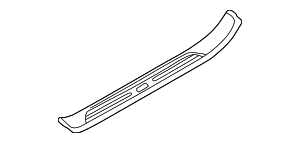 51478159934 - 1997-2003 BMW 540i Sill Plate (51-47-8-159-934) | BMW of ...