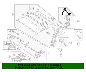 427-898-943 - Switch 2011-2015 Audi R8 | Audi OEM Parts