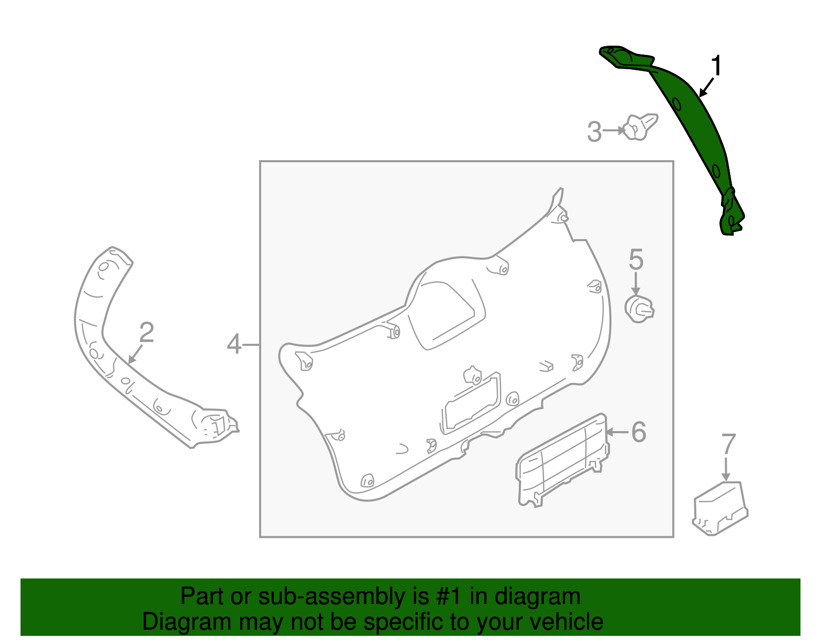 2011-2017 Nissan Juke Side Trim 90902-1KA0A | My Nissan Part