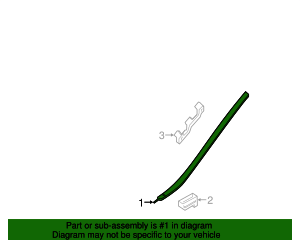 2017-2023 Mercedes-Benz Windshield Molding 213-690-12-82 | MB OEM Parts