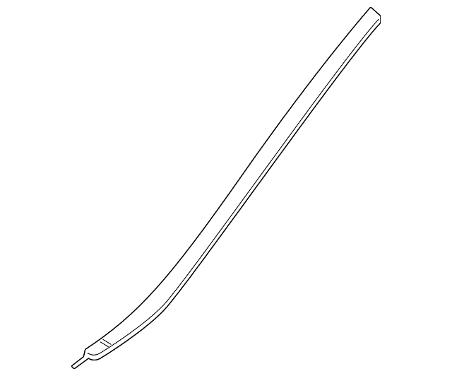 2017-2023 Mercedes-Benz Windshield Molding 213-690-12-82 | MB OEM Parts